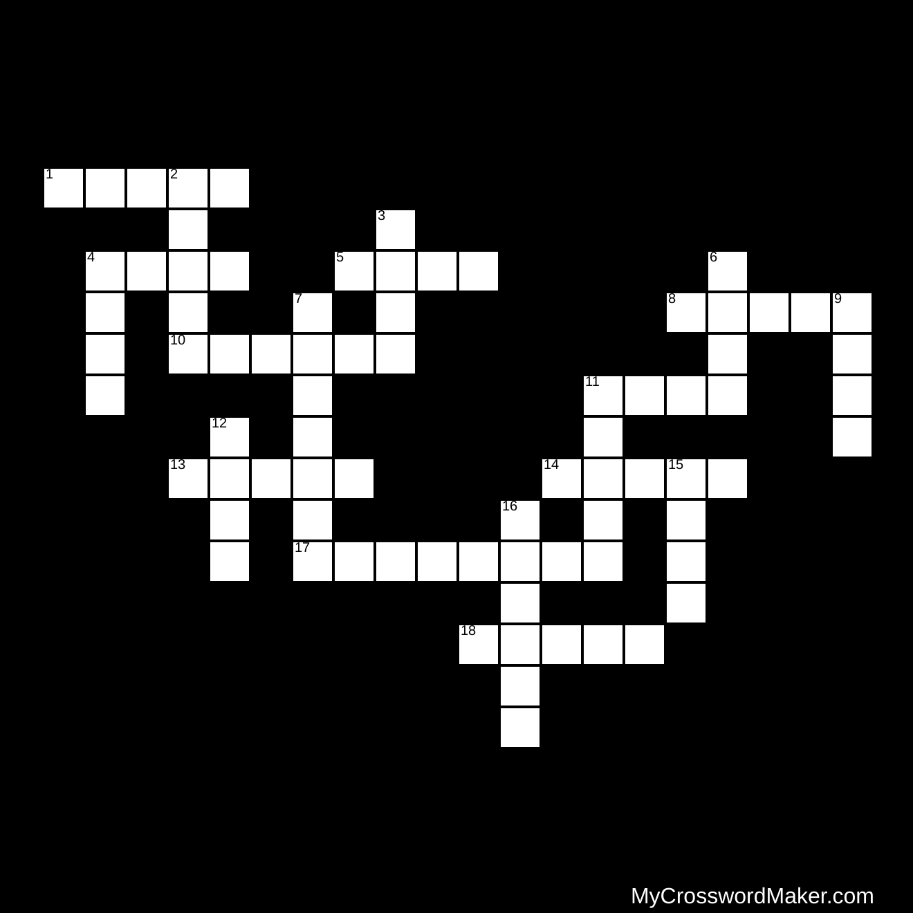 OA Words - Crossword Puzzle