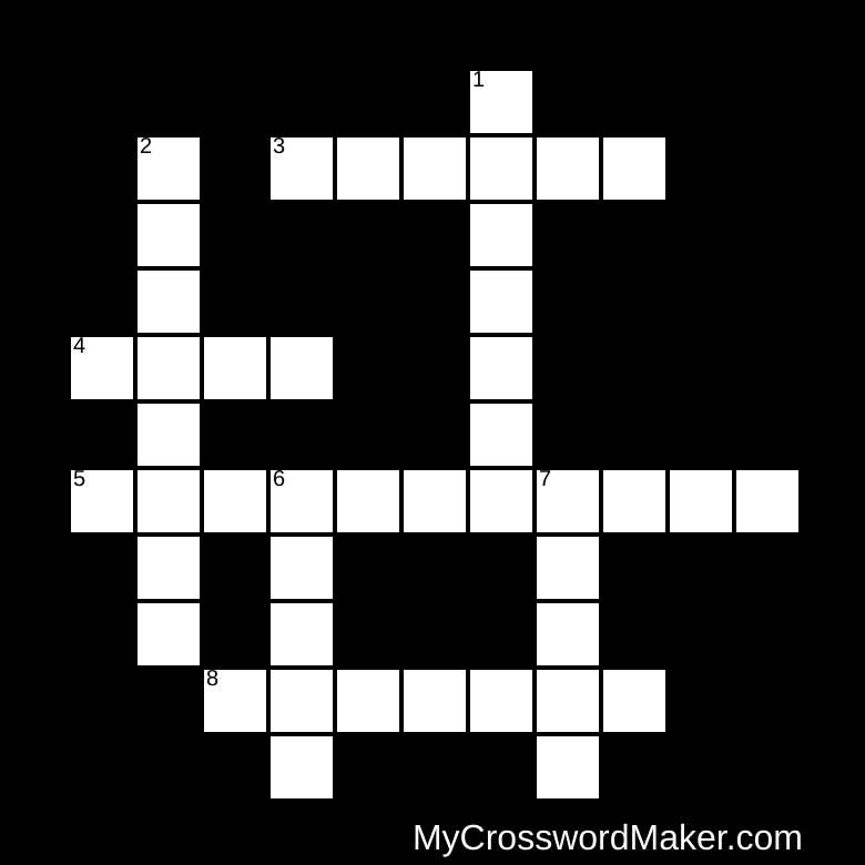 October 2023 - Crossword Puzzle