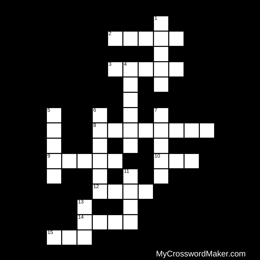 Opposites/Adjectives - Crossword Puzzle