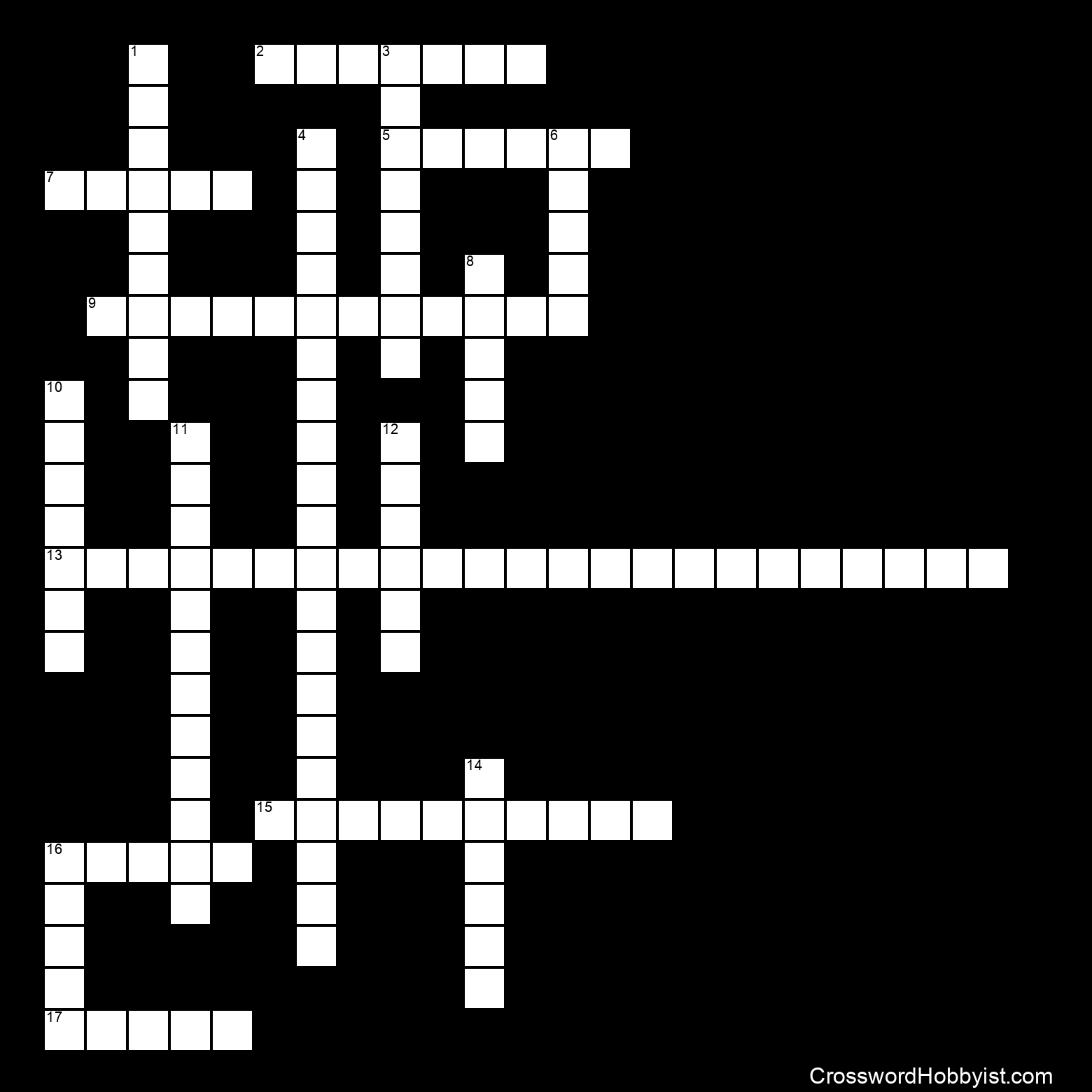 Ordinal Numbers Crossword Puzzle
