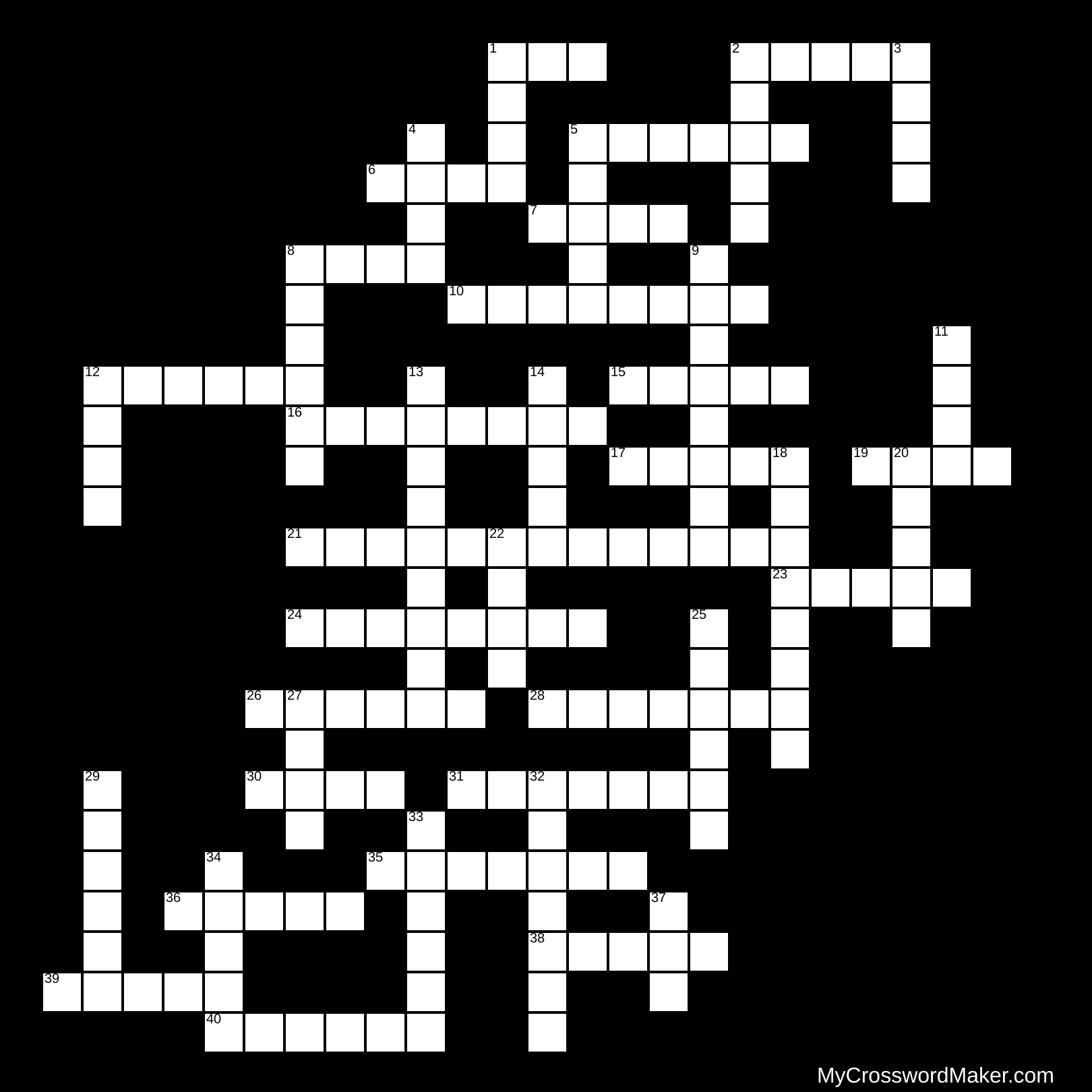 Parks trees and plants - Crossword Puzzle