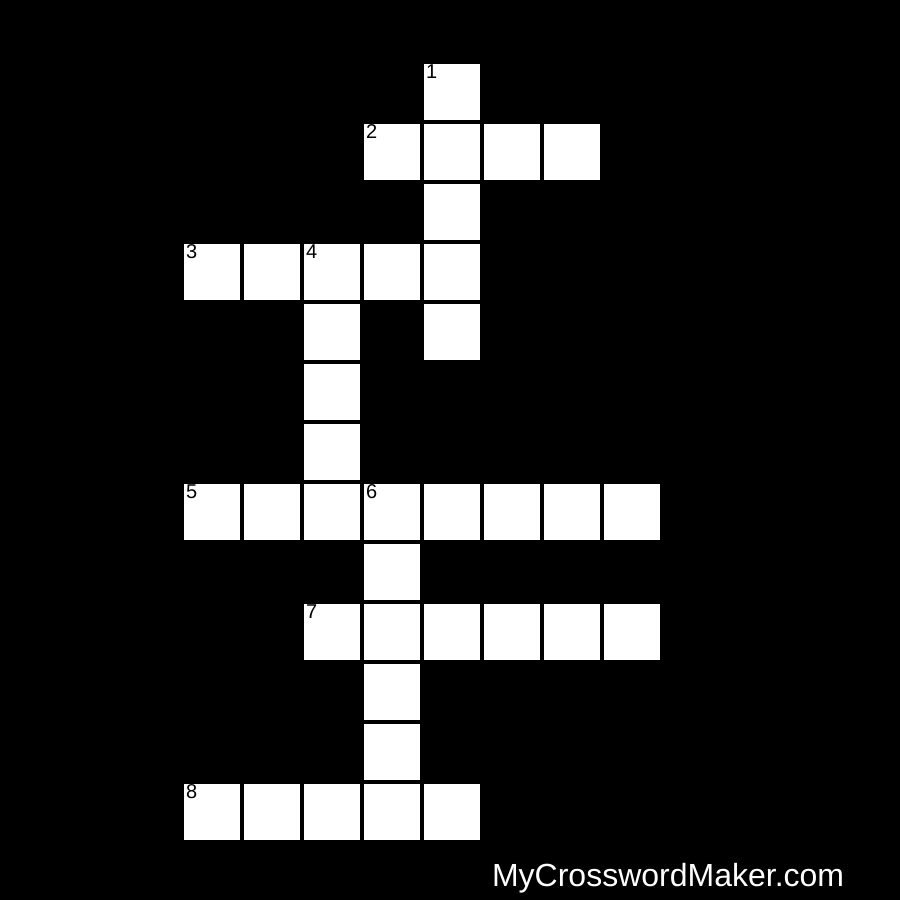 Parts of a Flower - Crossword Puzzle