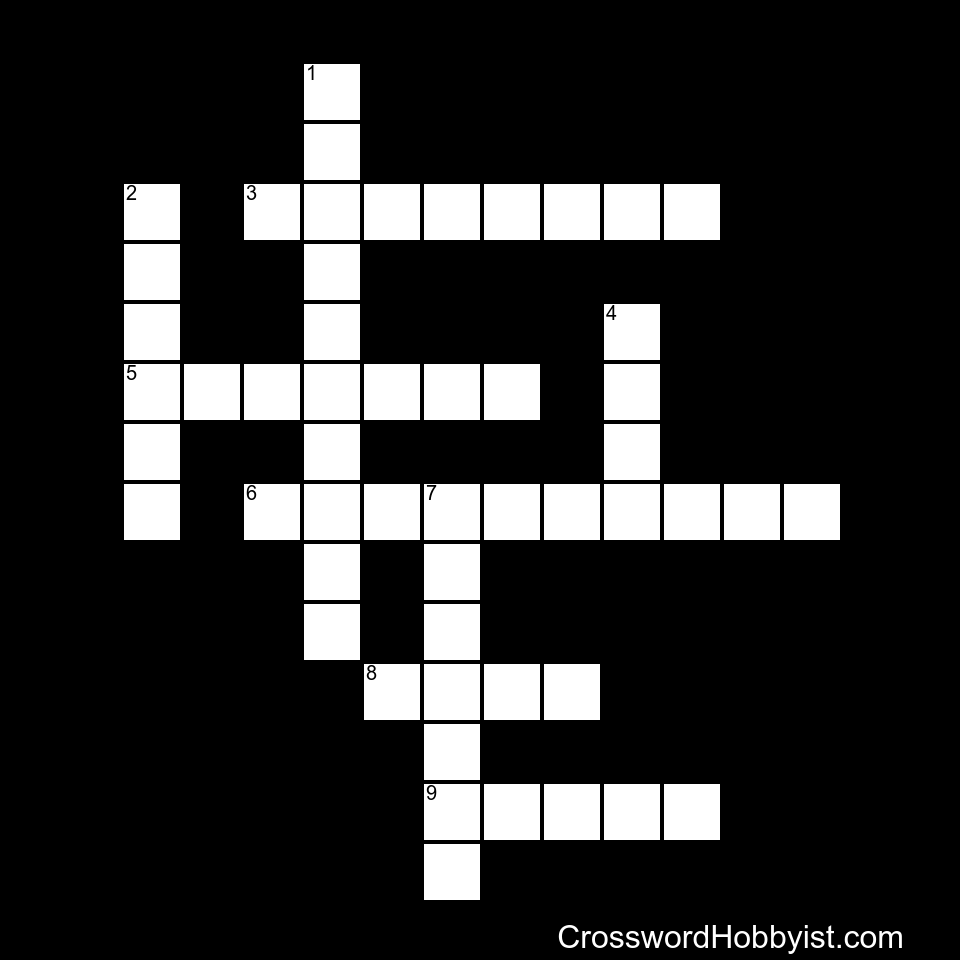 Pattern Vocabulary - Crossword Puzzle