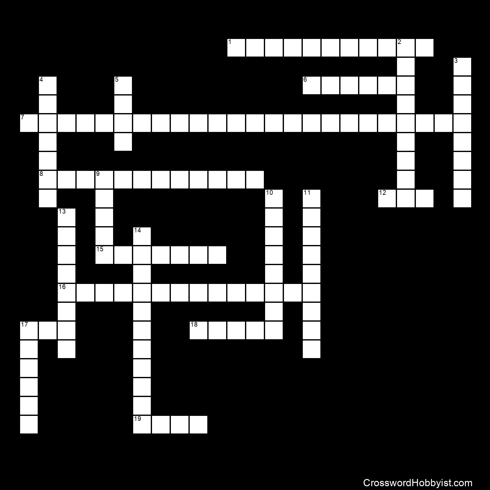 Pharmacy Week 2018 - Crossword Puzzle