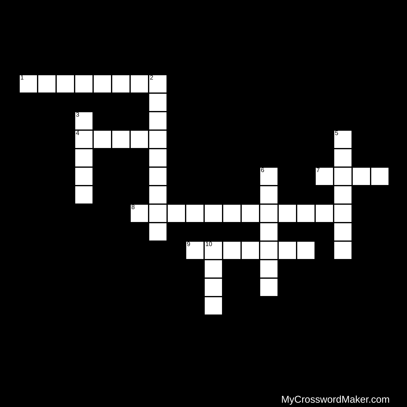 Physical Education Terms - Crossword Puzzle