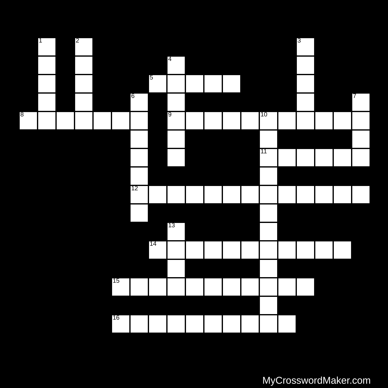 Physical Geography of North Africa and the Middle East - Crossword Puzzle