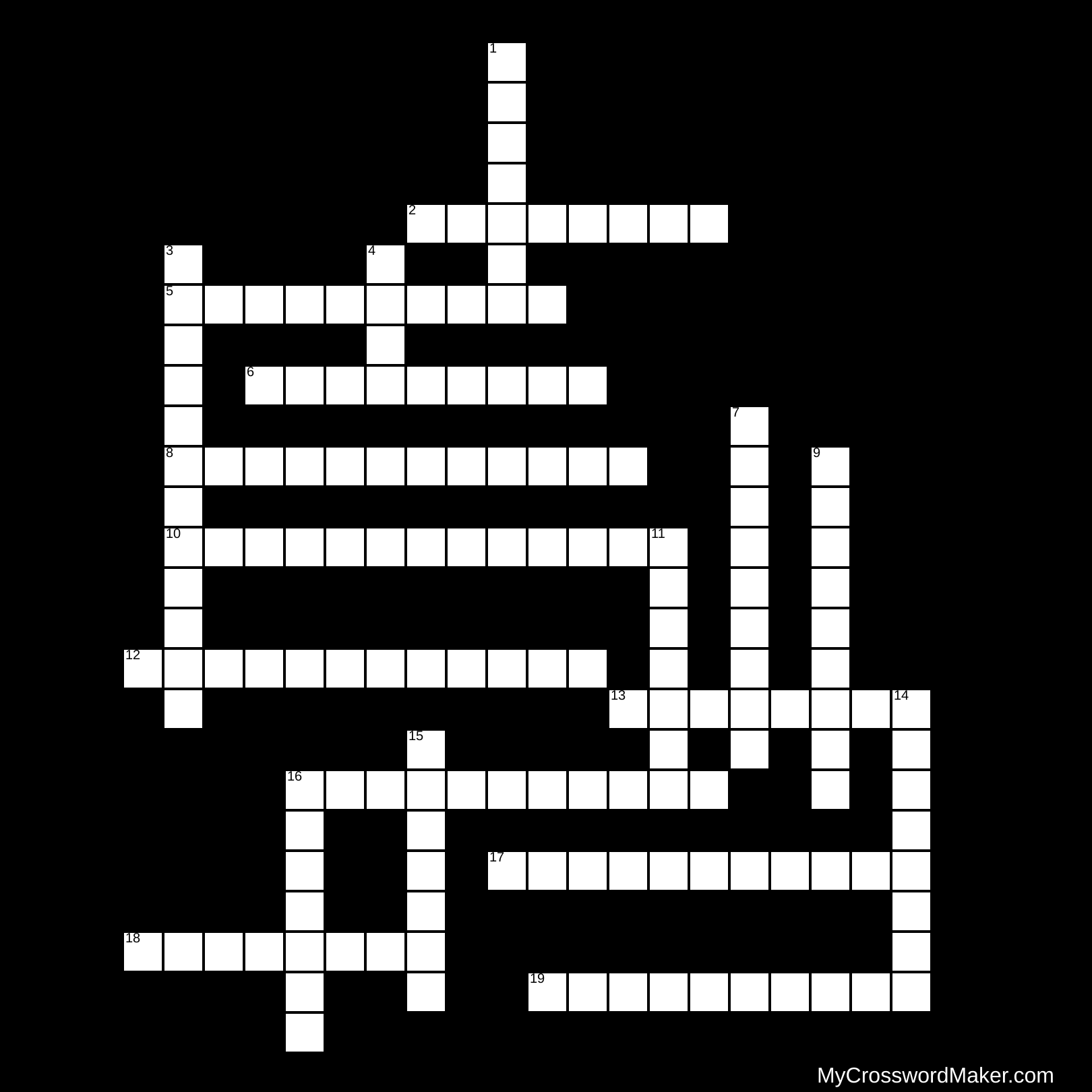 Plant and Animal Cells - Crossword Puzzle