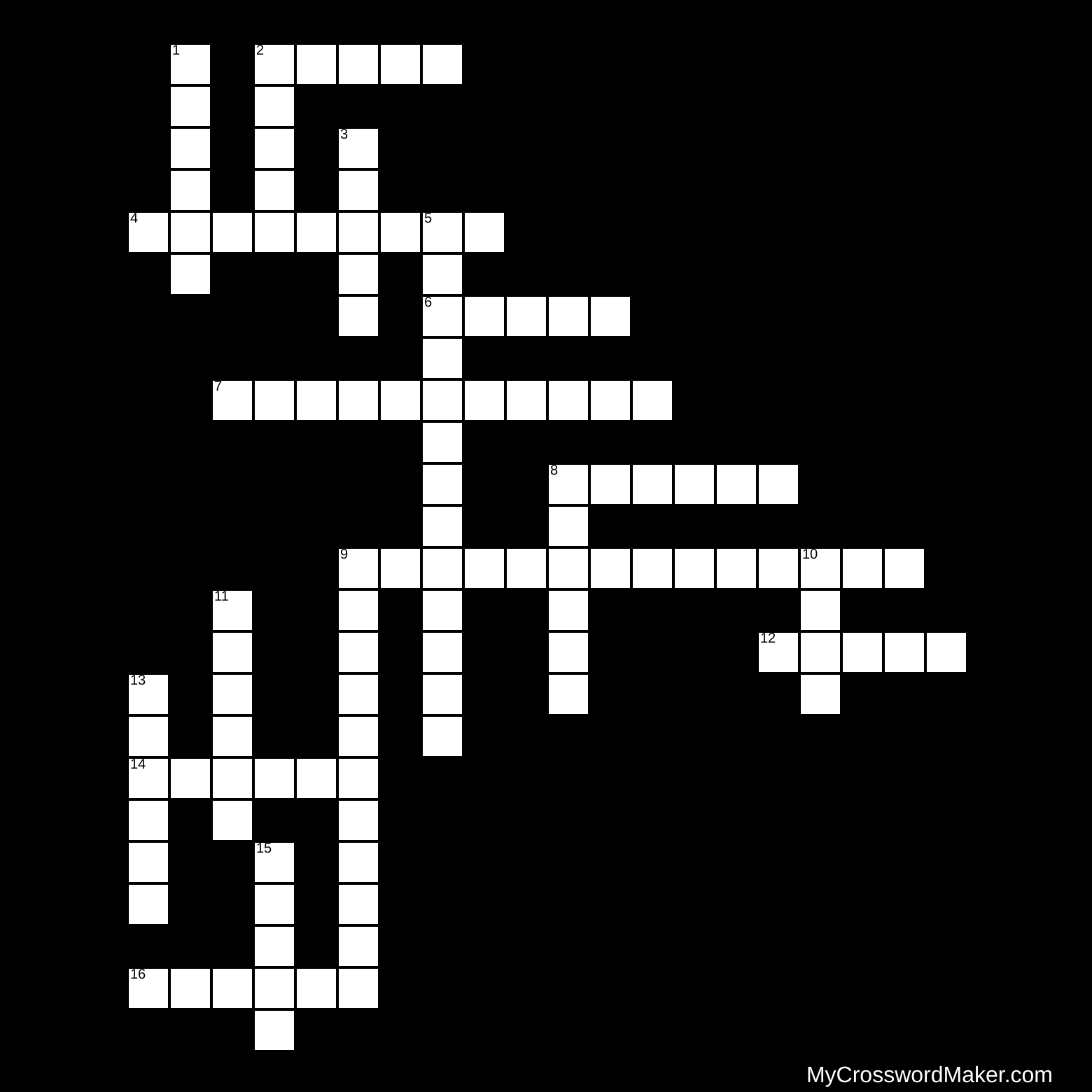 Plants - Crossword Puzzle