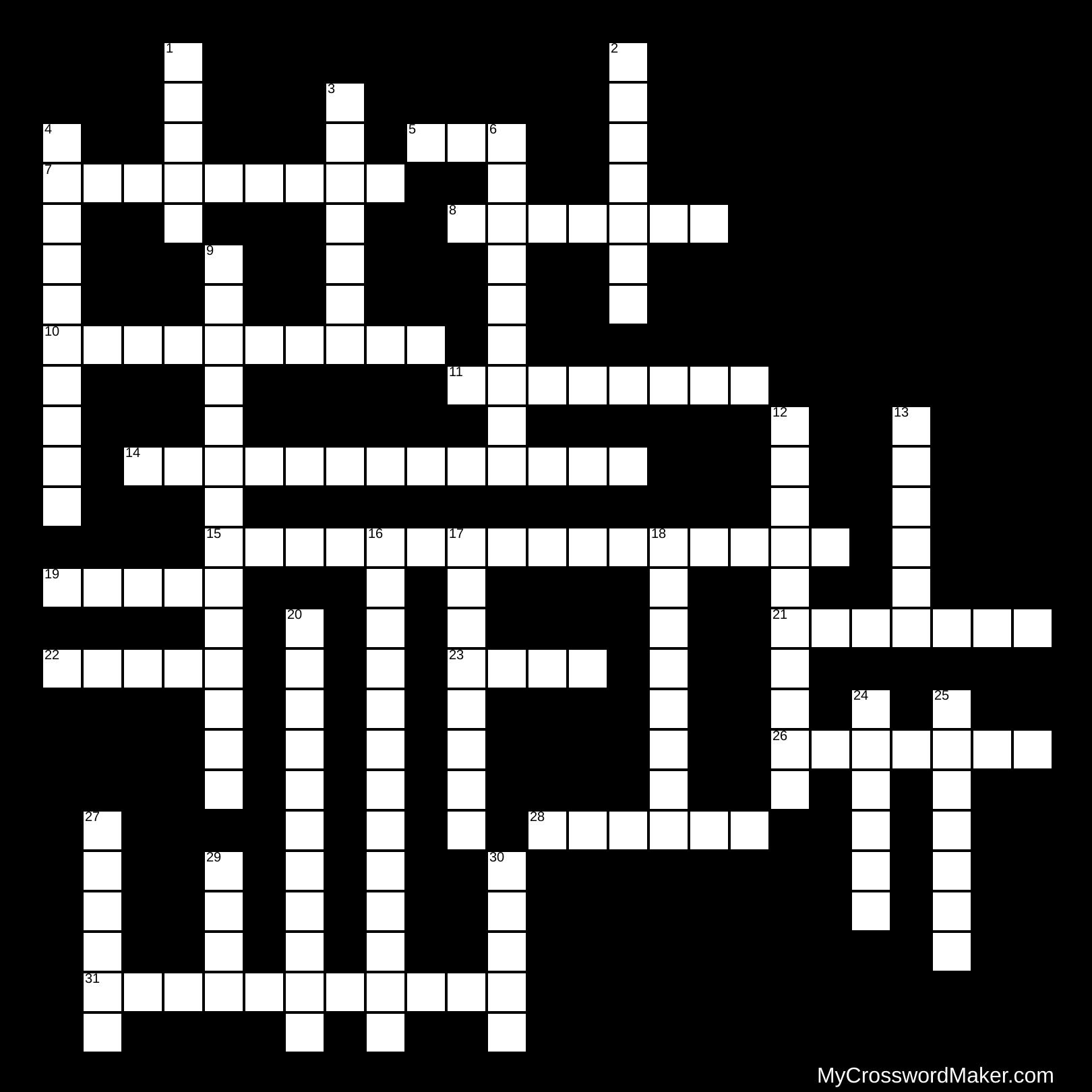 Plants ch. 9 - Crossword Puzzle
