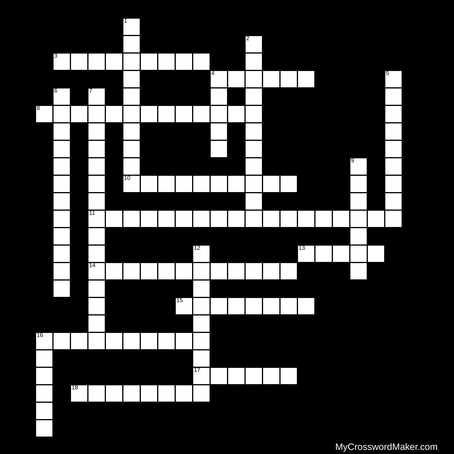 Poetry Terms - Crossword Puzzle
