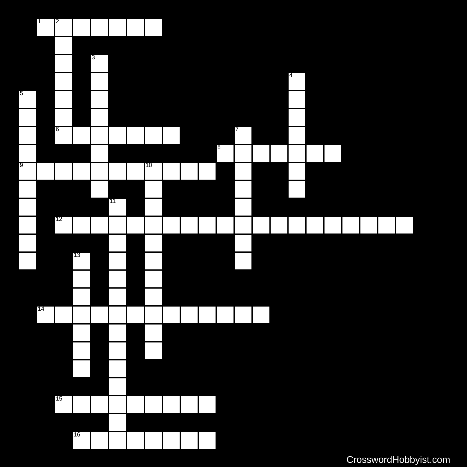 Polygons - Crossword Puzzle