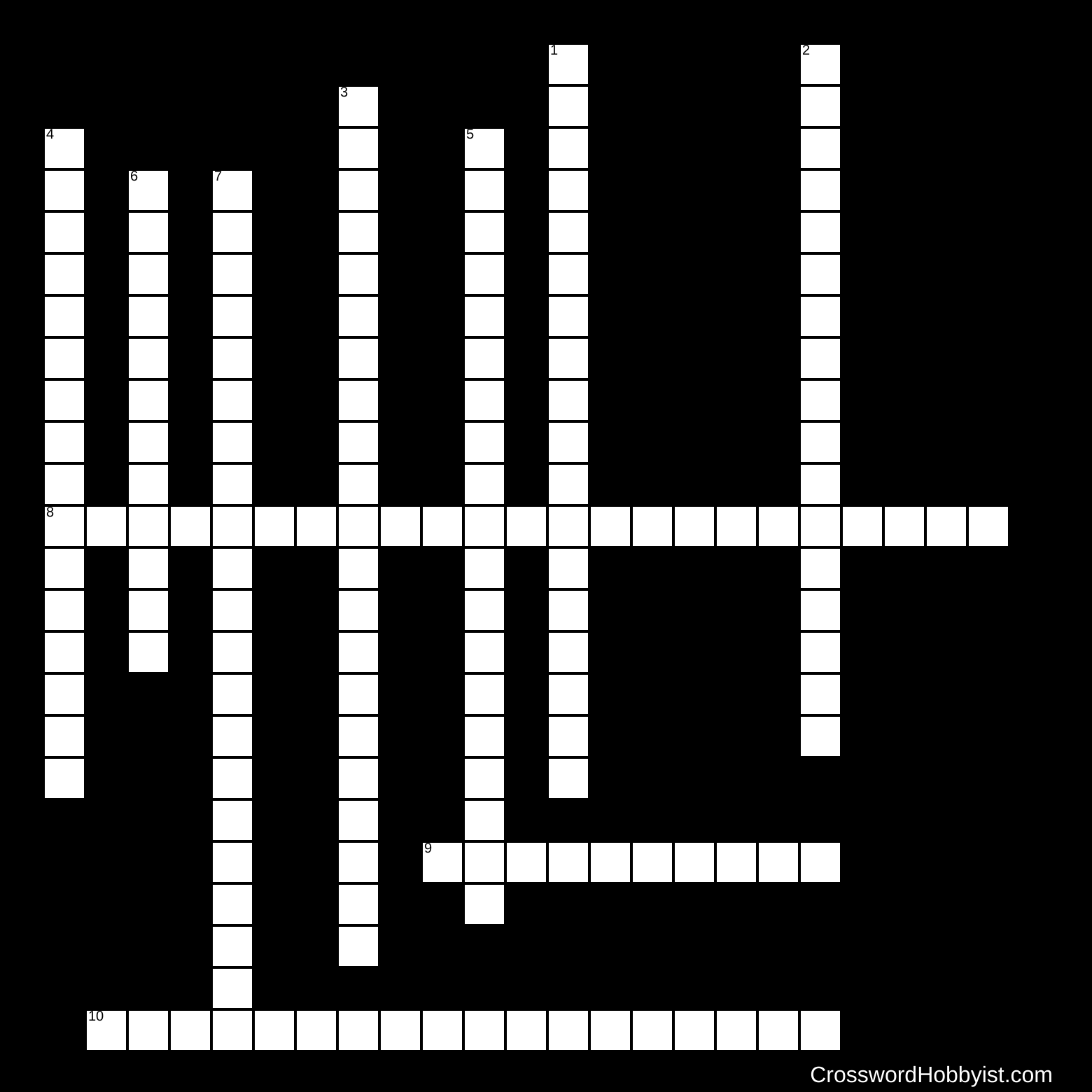 Population Dynamics - Crossword Puzzle