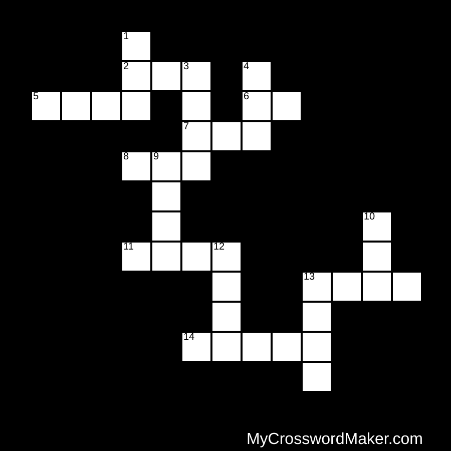 Prefixes & Suffixes - Crossword Puzzle