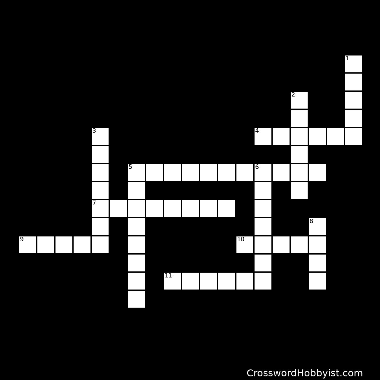 Present Perfect - Crossword Puzzle