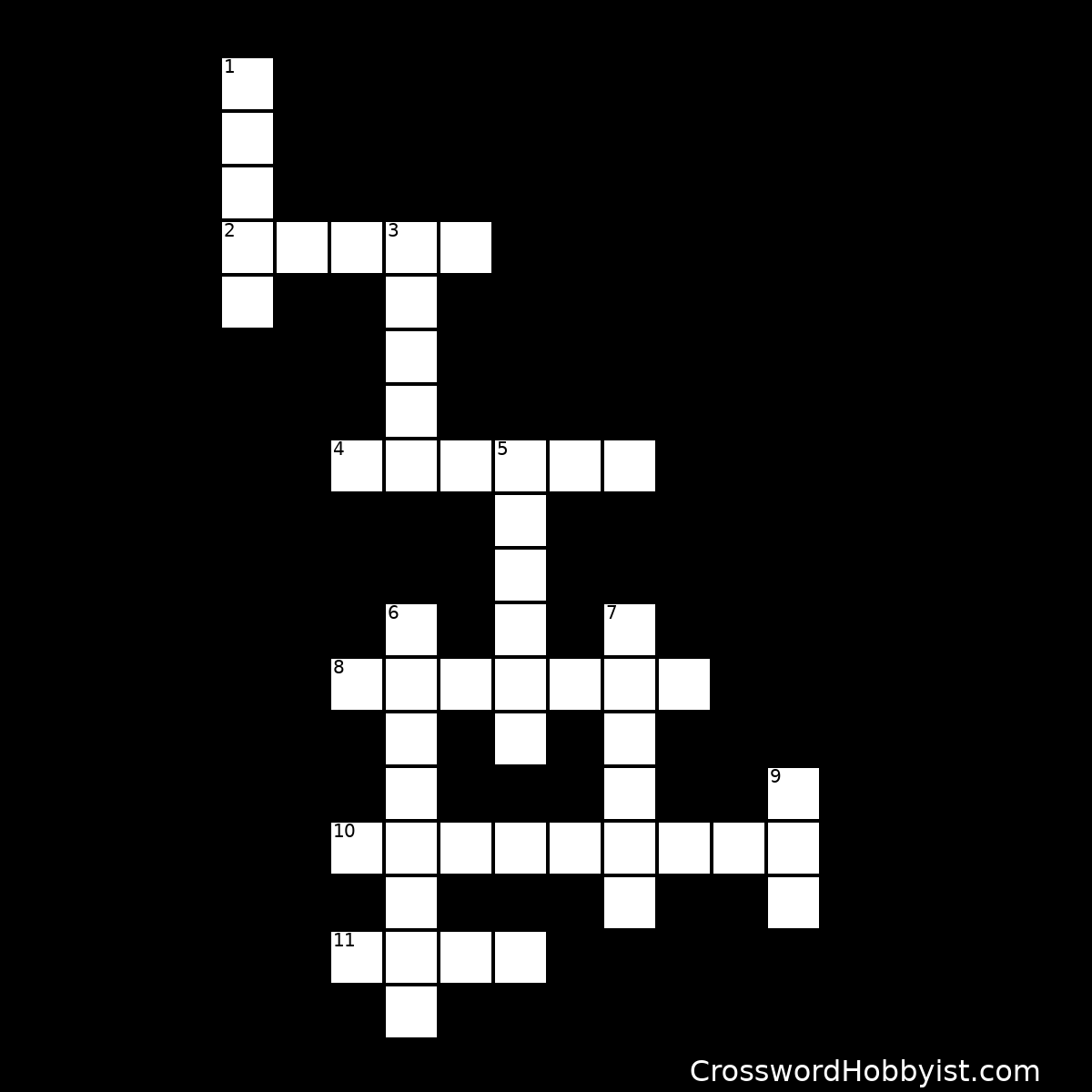 Present tense verbs - Crossword Puzzle