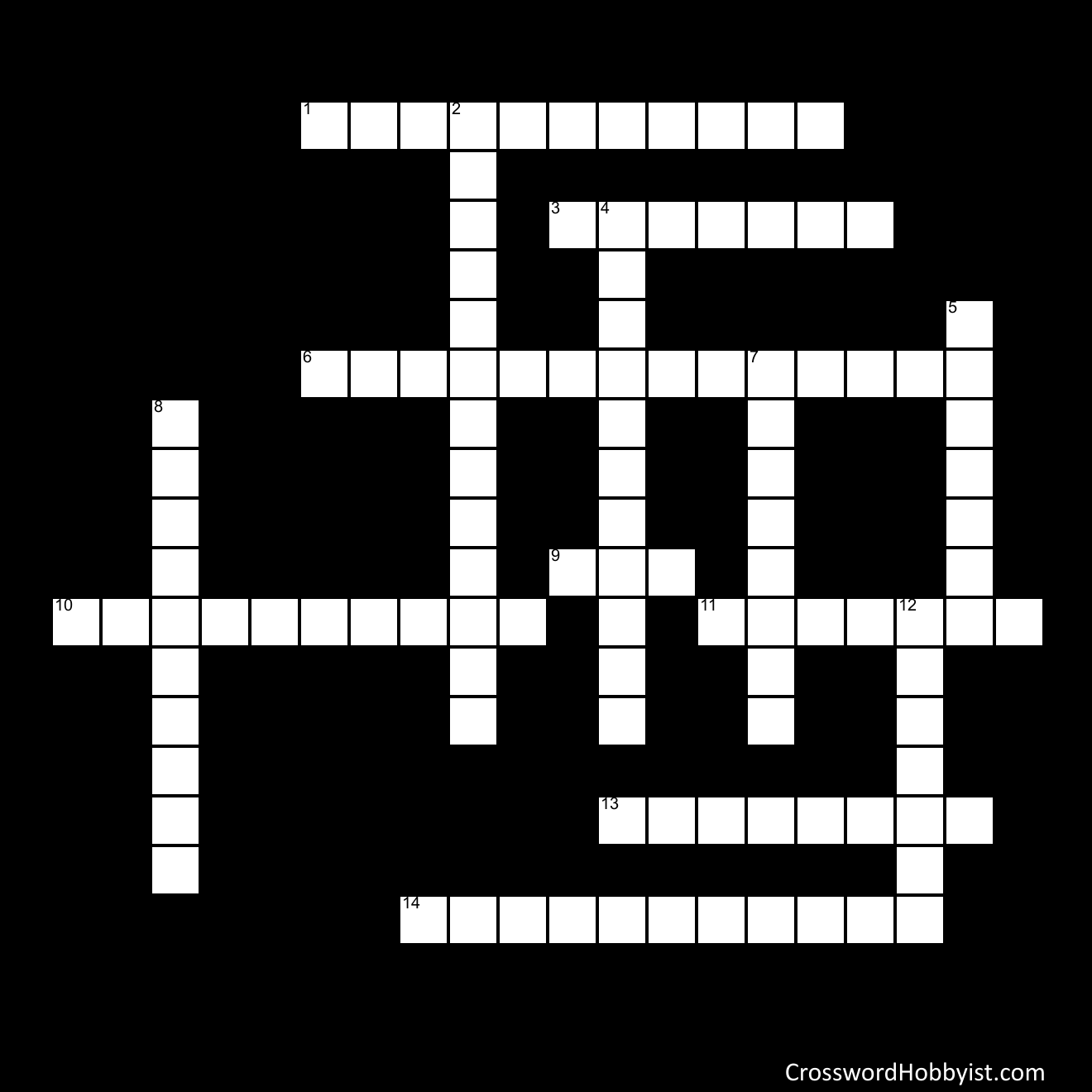 Processing Crossword Puzzle - Crossword Puzzle