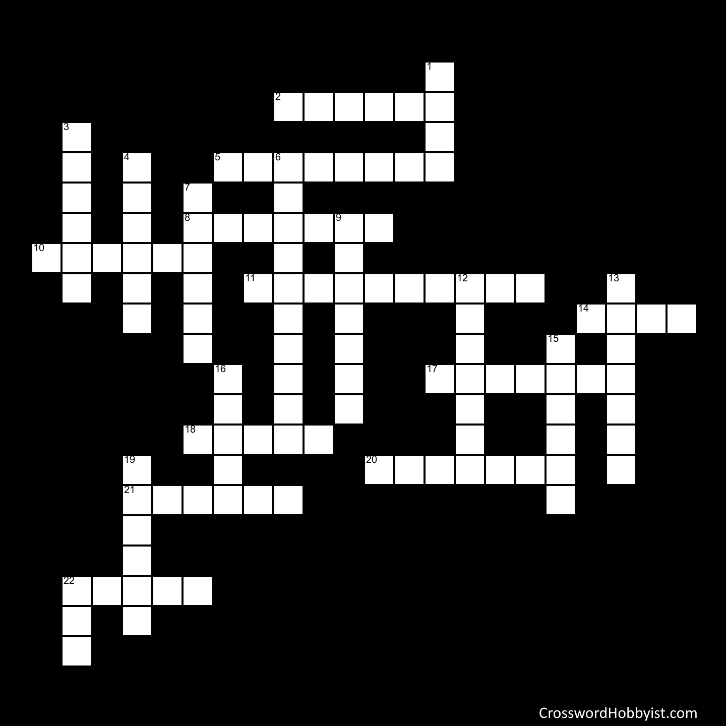 Project Connect Fun Facts - Crossword Puzzle