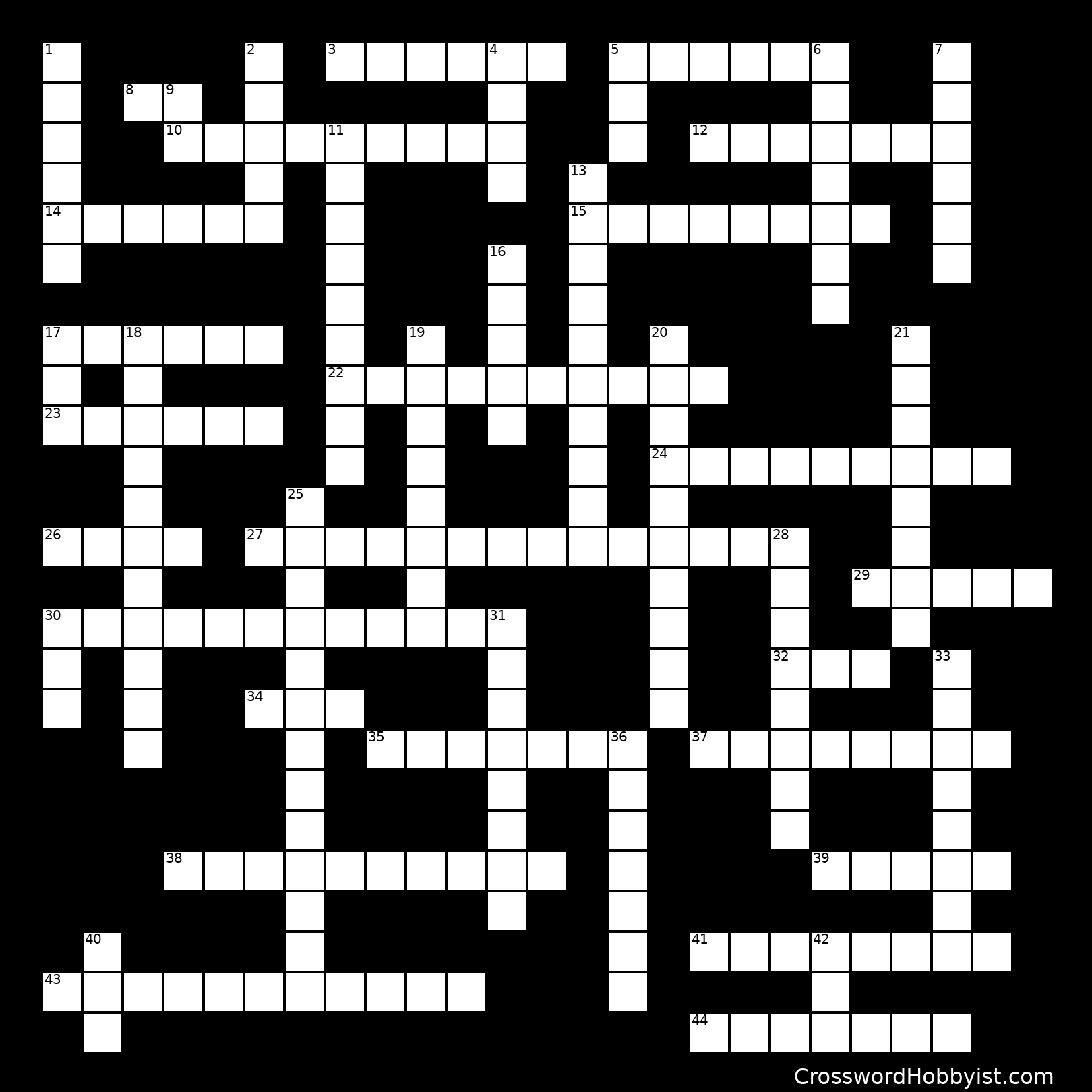 Project Management - Crossword Puzzle