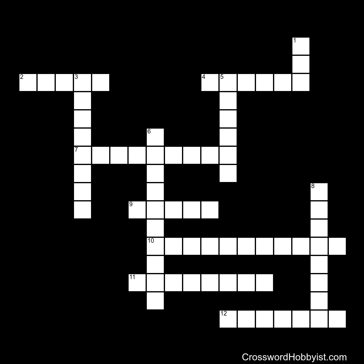 Properties and Structure of Water - Crossword Puzzle