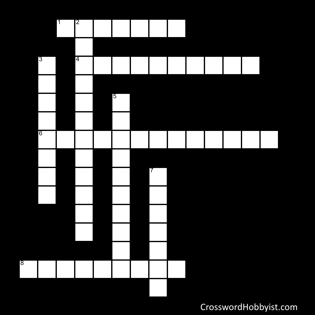 Protein Structures - Crossword Puzzle