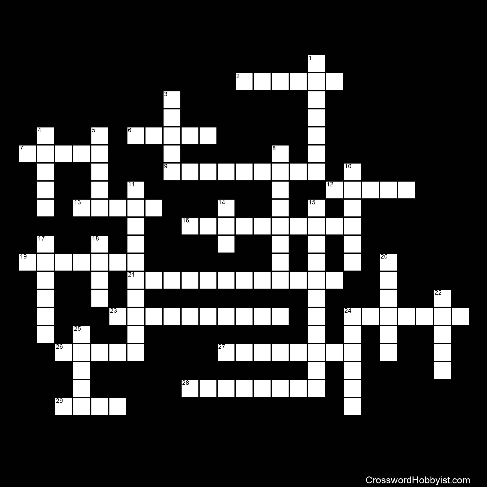 Proverbs 3:1-12 - Crossword Puzzle