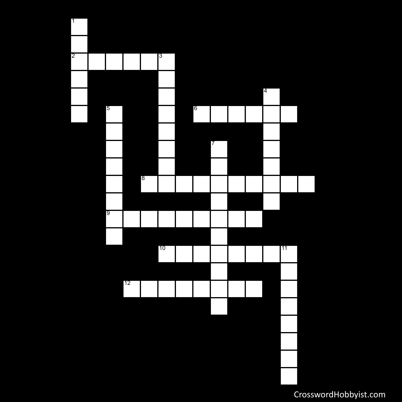 Publisher Newsletter Vocabulary - Crossword Puzzle