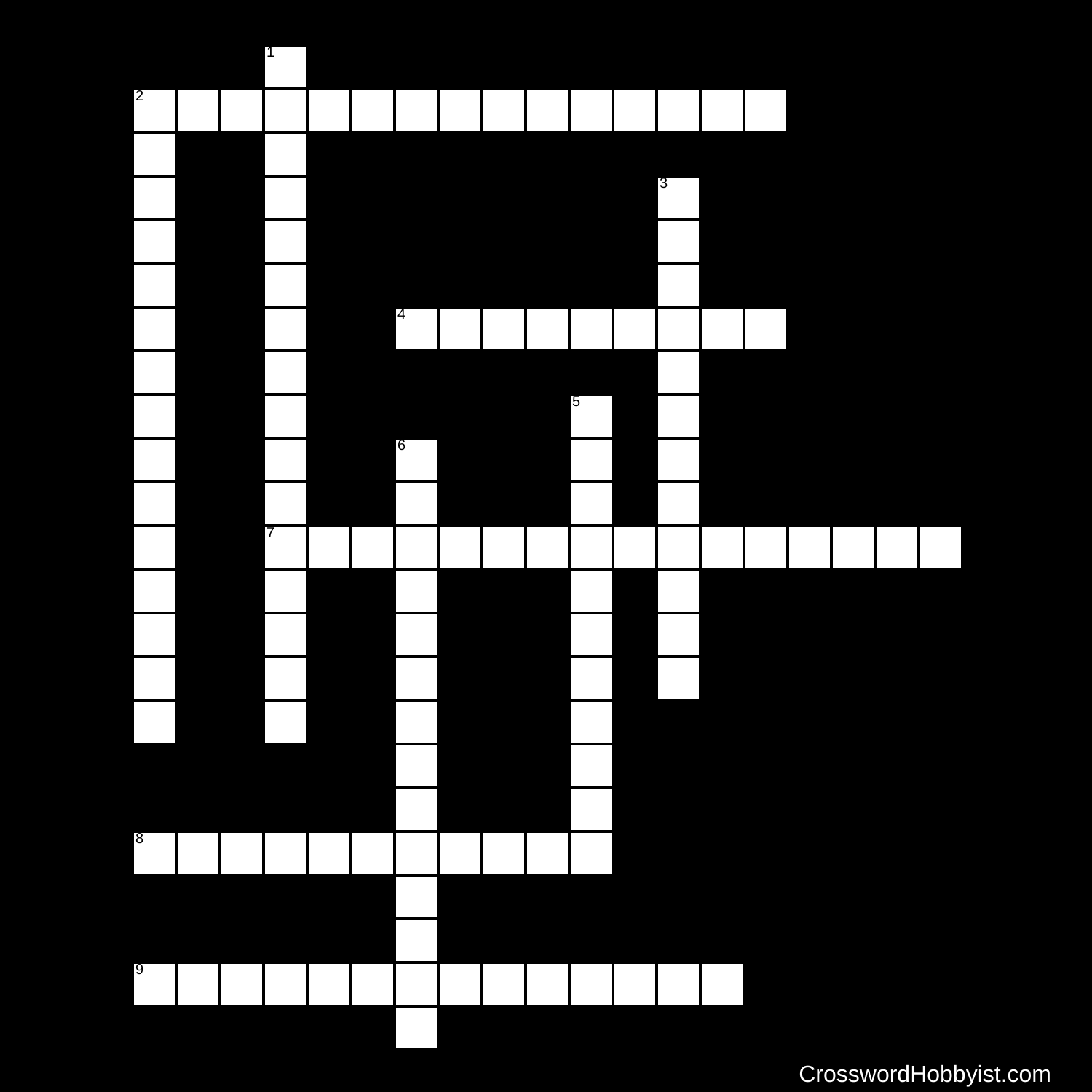 Qualitative Research - Crossword Puzzle