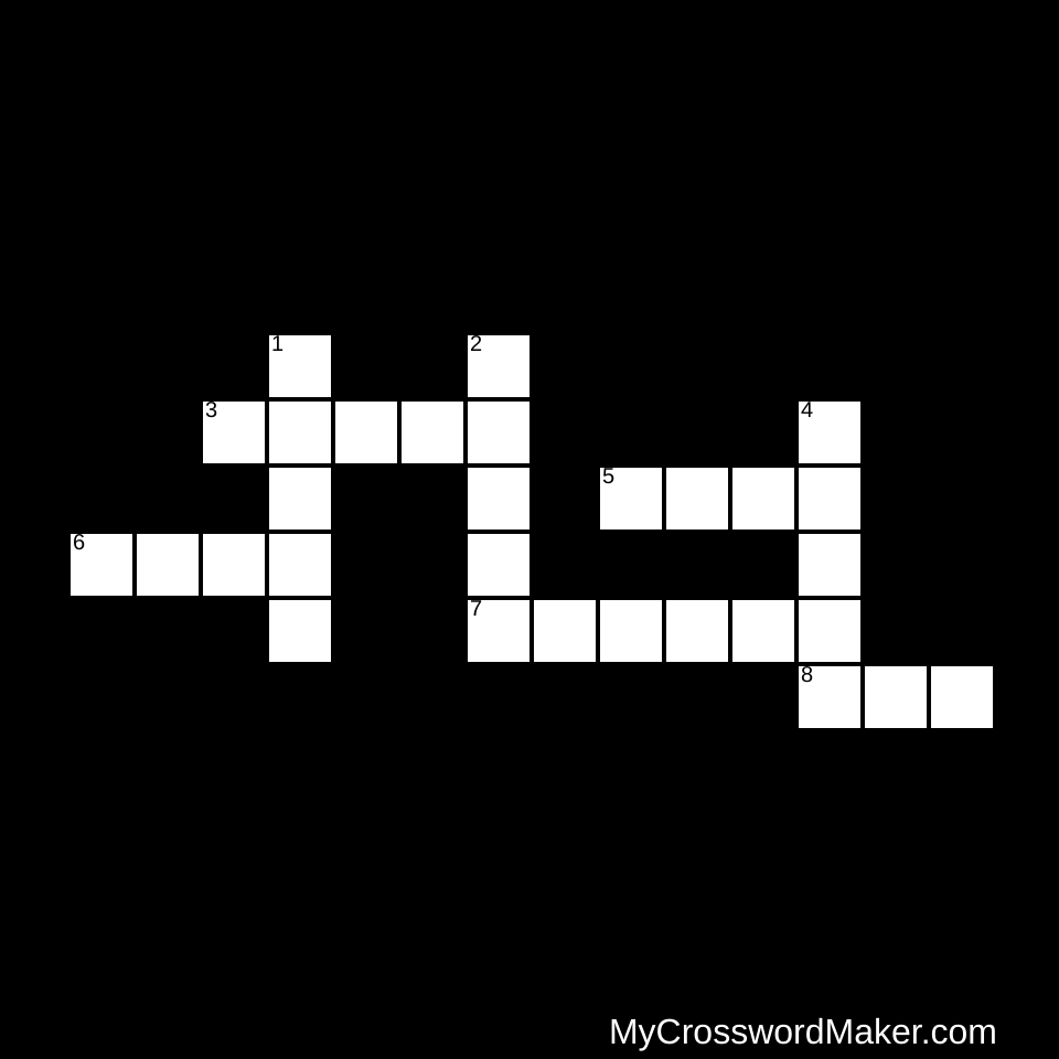 Ramadan Crossword Puzzle - Crossword Puzzle