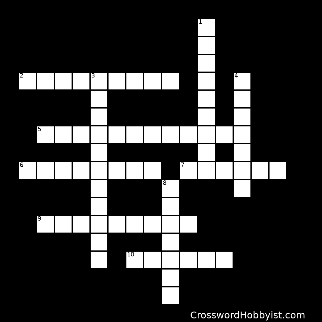 Ray Charles - Crossword Puzzle