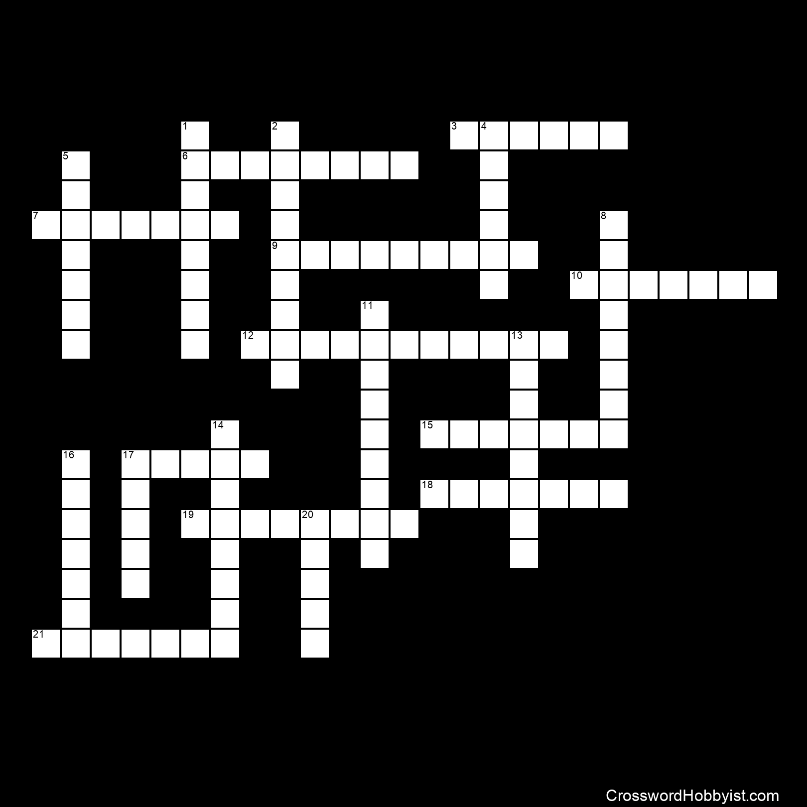 Reflexive Verbs in the Infinitive - Crossword Puzzle