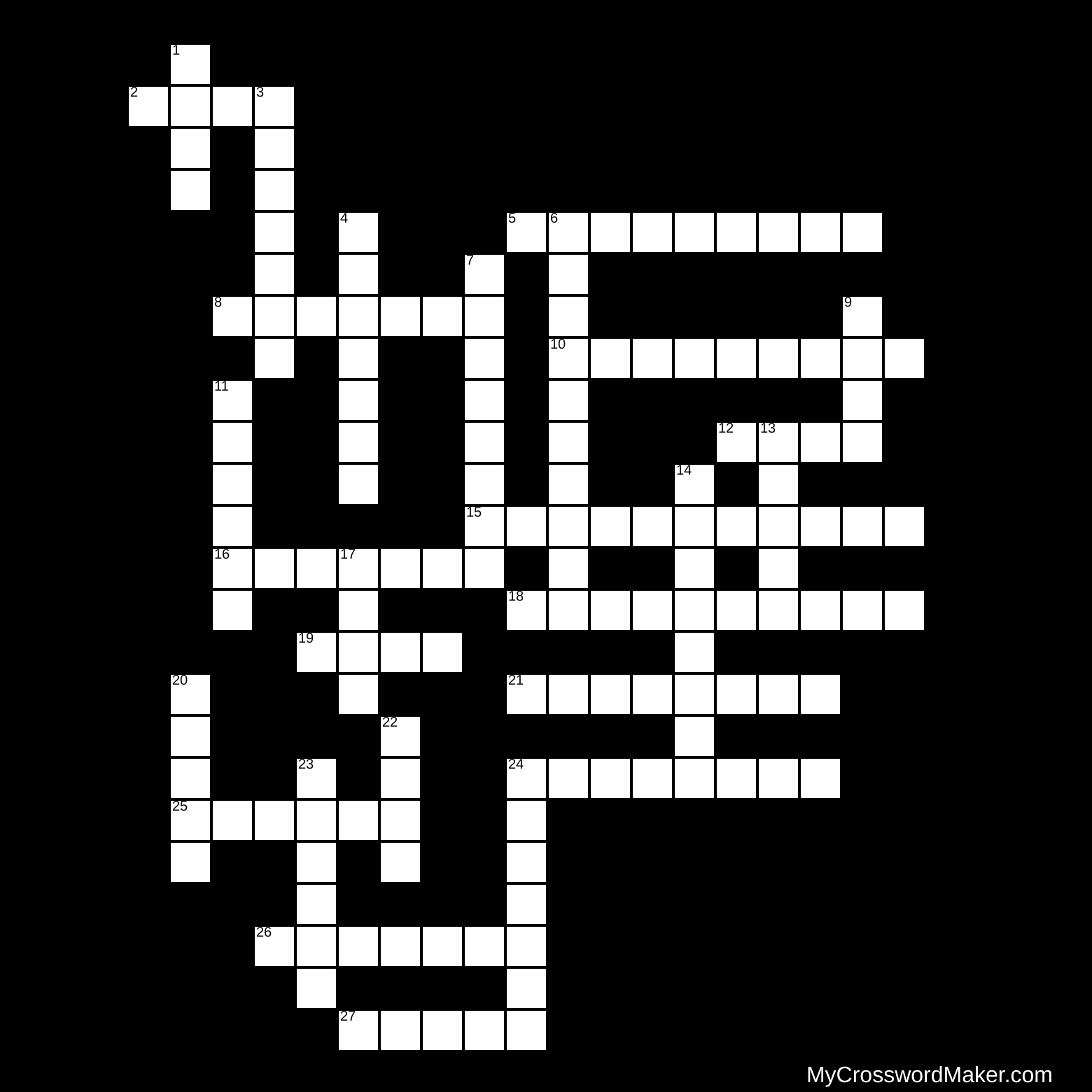 Regular Verbs Present Tense - Crossword Puzzle