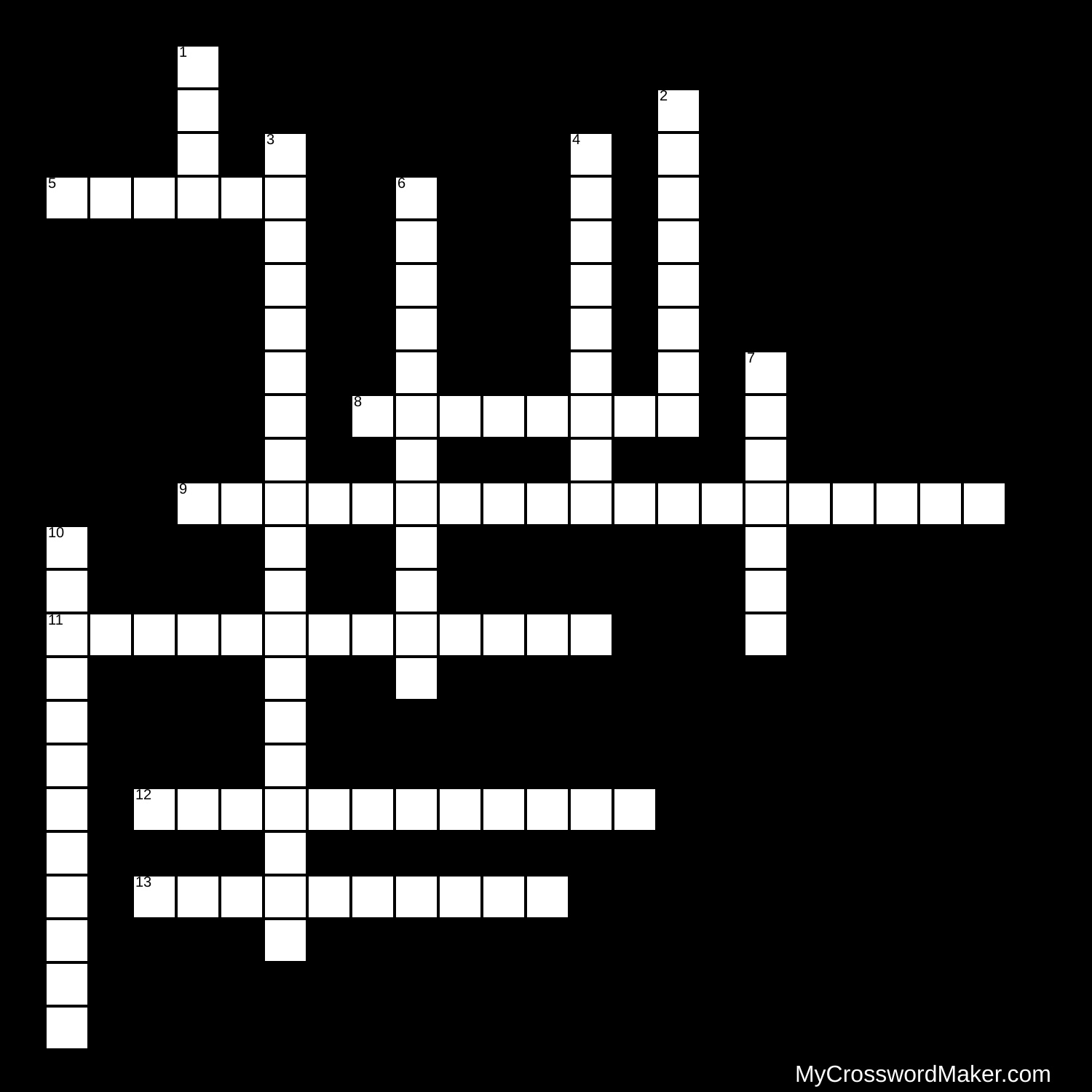 Reproduction Vocabulary - Crossword Puzzle