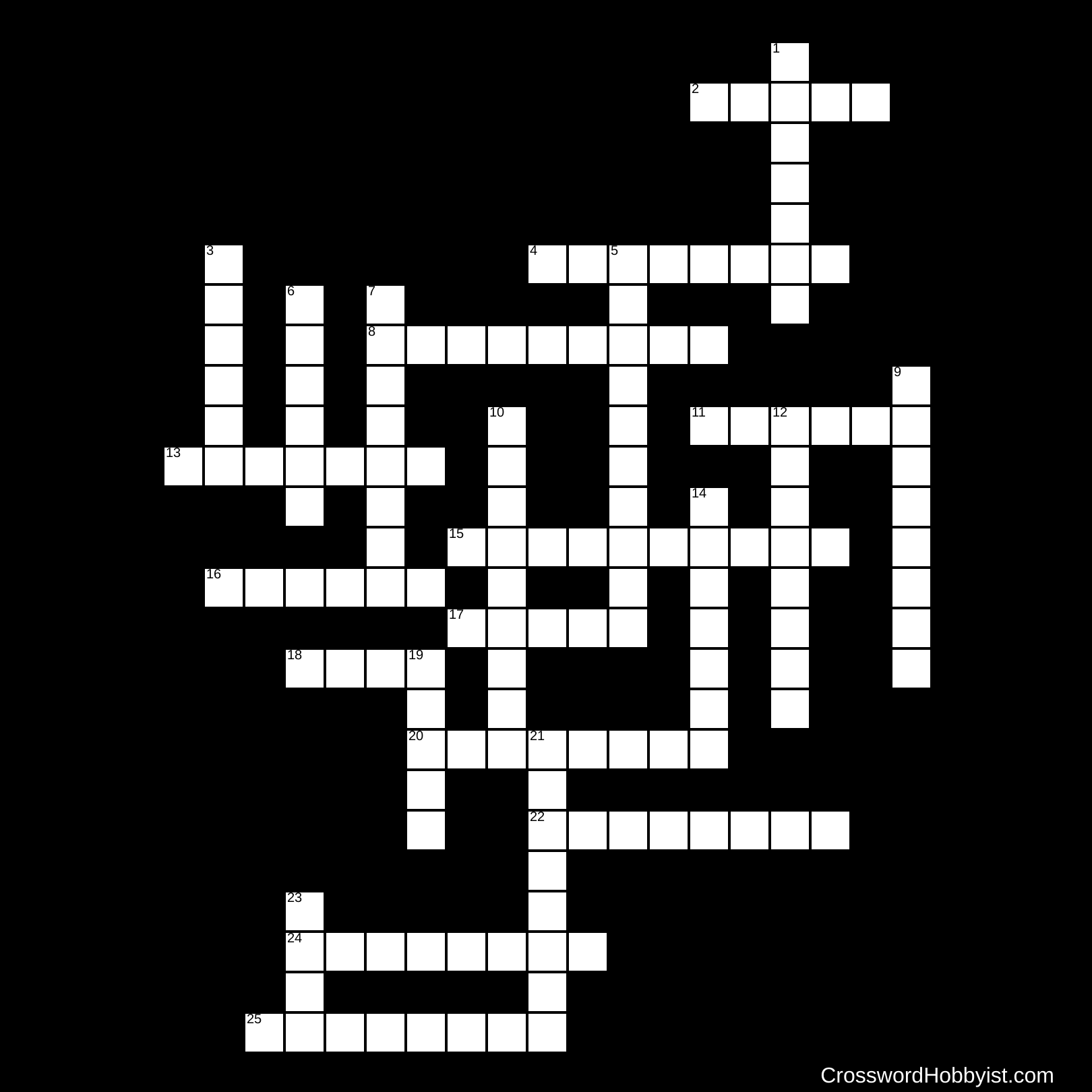 Restaurante - Crossword Puzzle