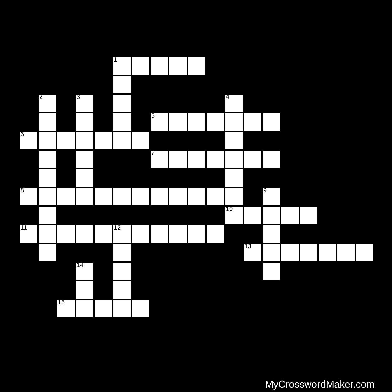 Revolución - Crucigrama - Crossword Puzzle