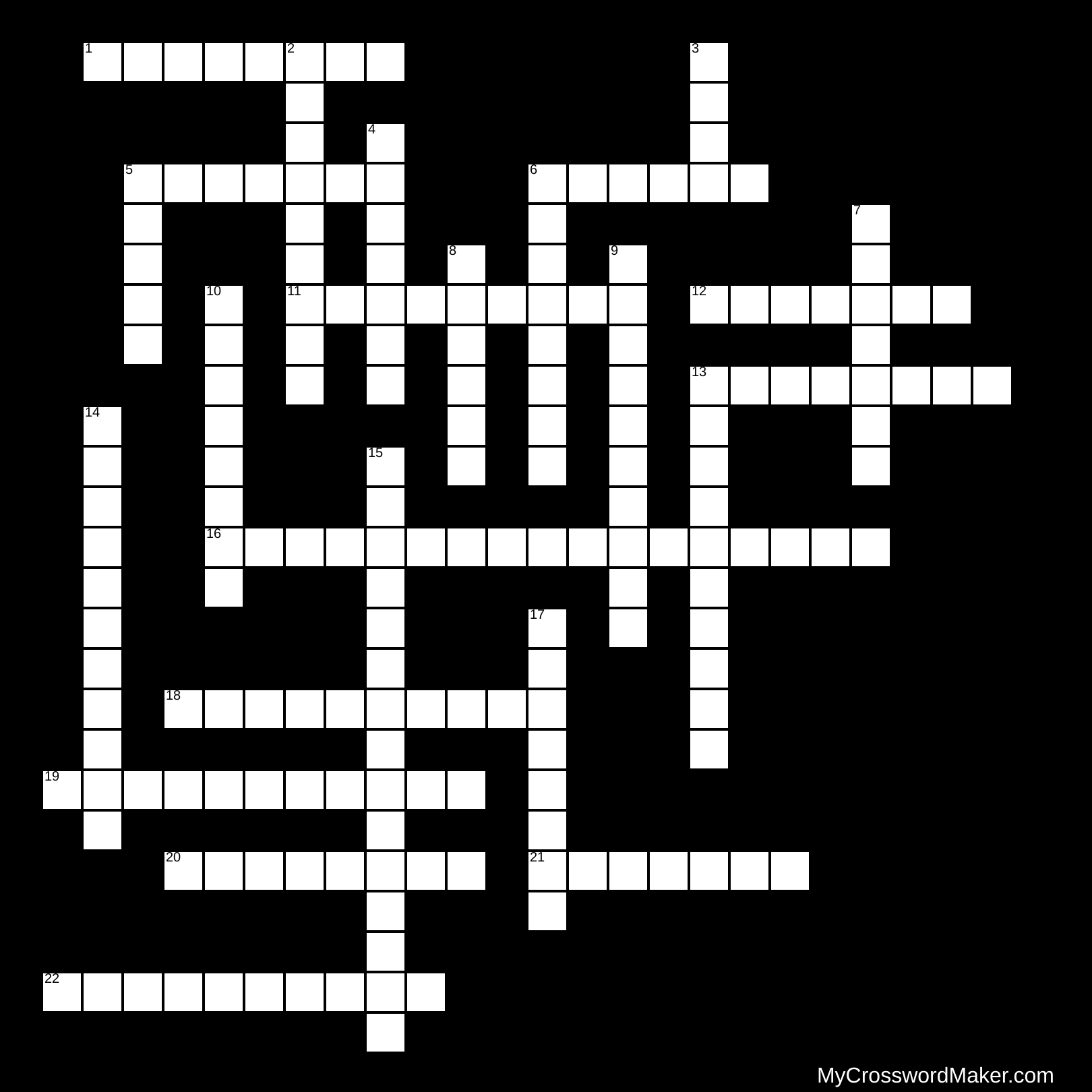 Rocks and Minerals - Crossword Puzzle