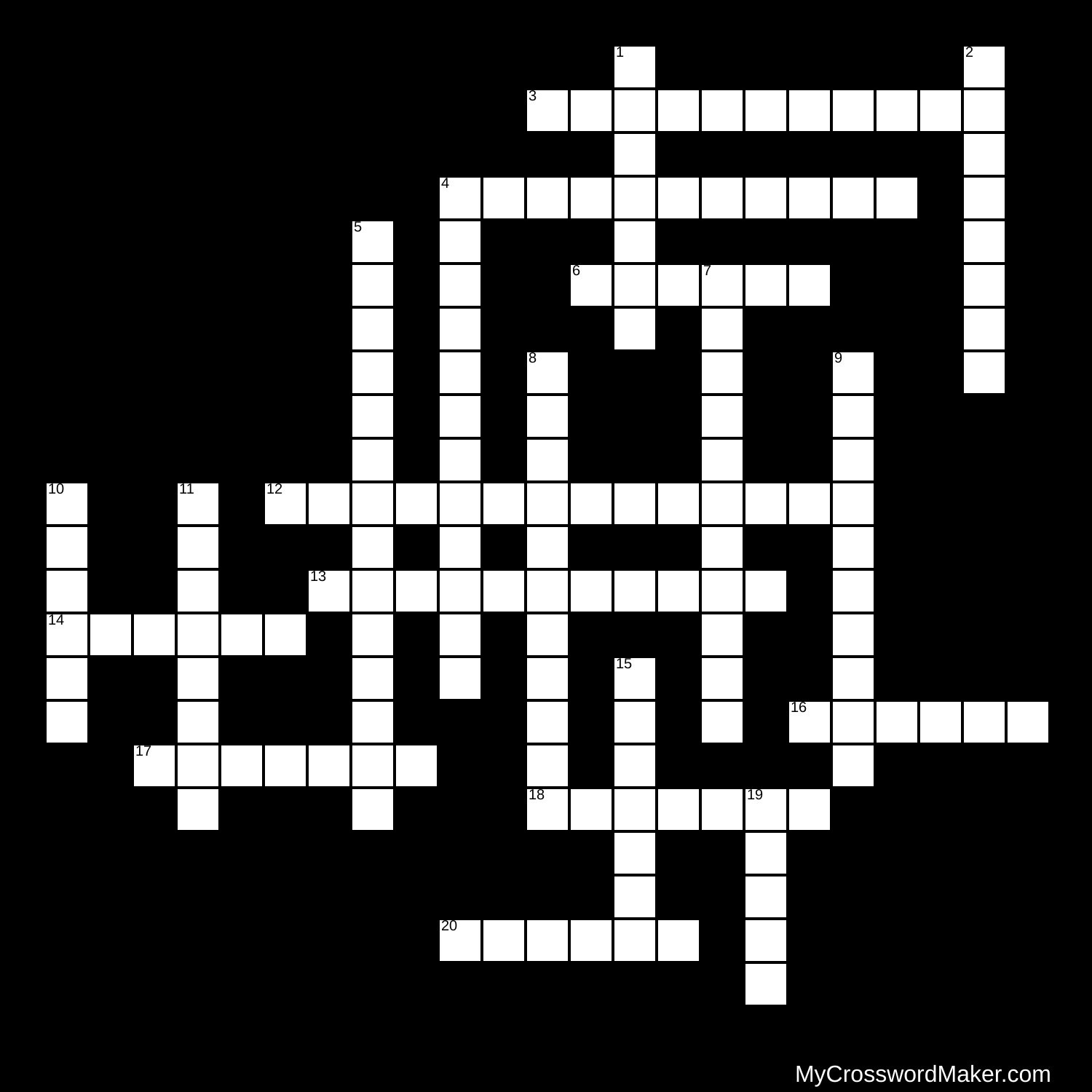 SOL CE.12 Vocabulary Review - Crossword Puzzle