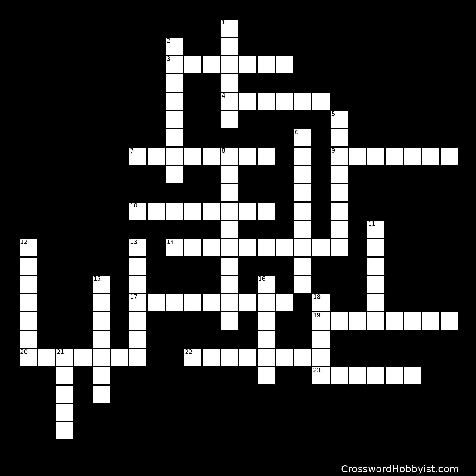 STAAR Vocabulary - Crossword Puzzle