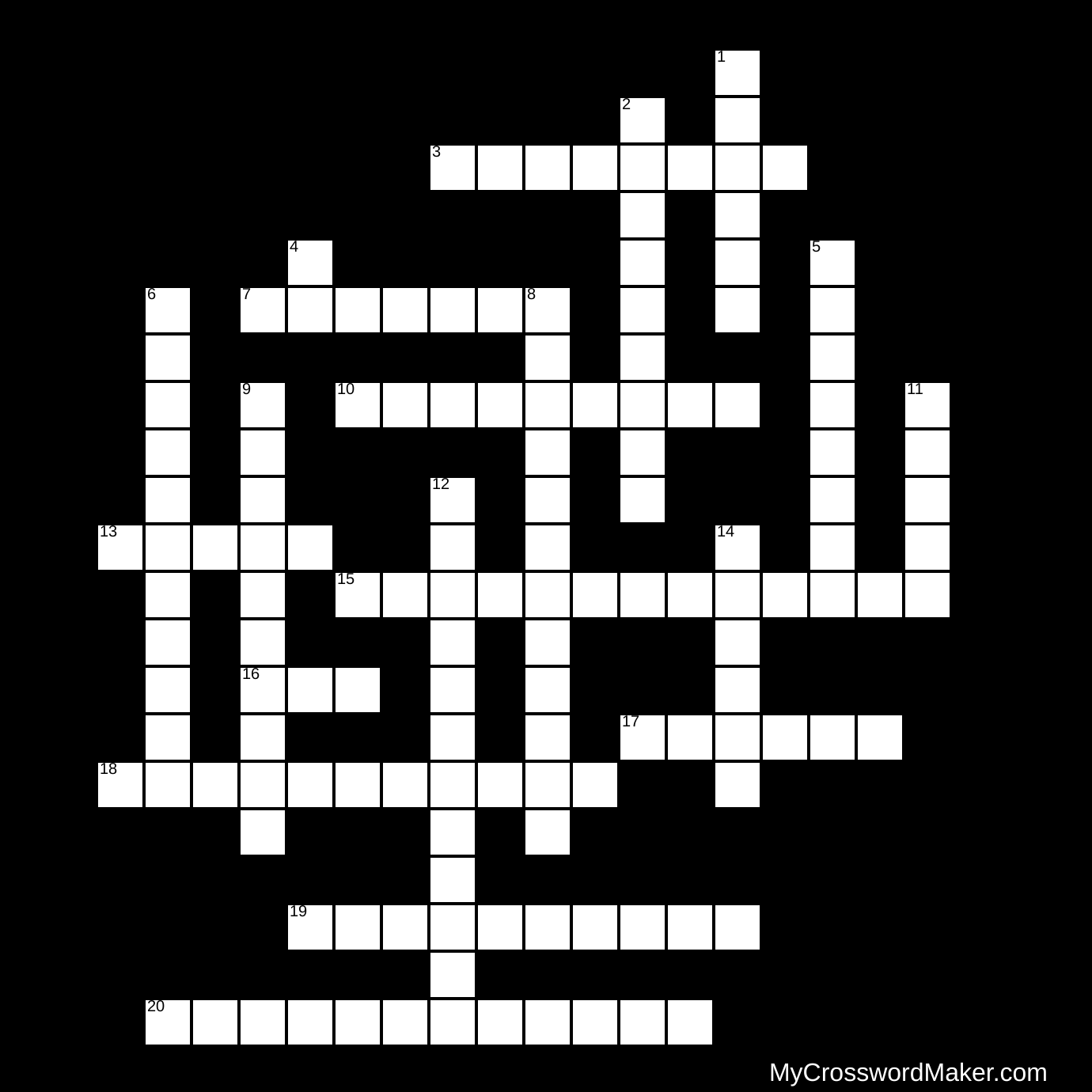 SUDS 110 CW #4 - Crossword Puzzle