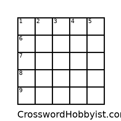 Sample Puzzle - Crossword Puzzle