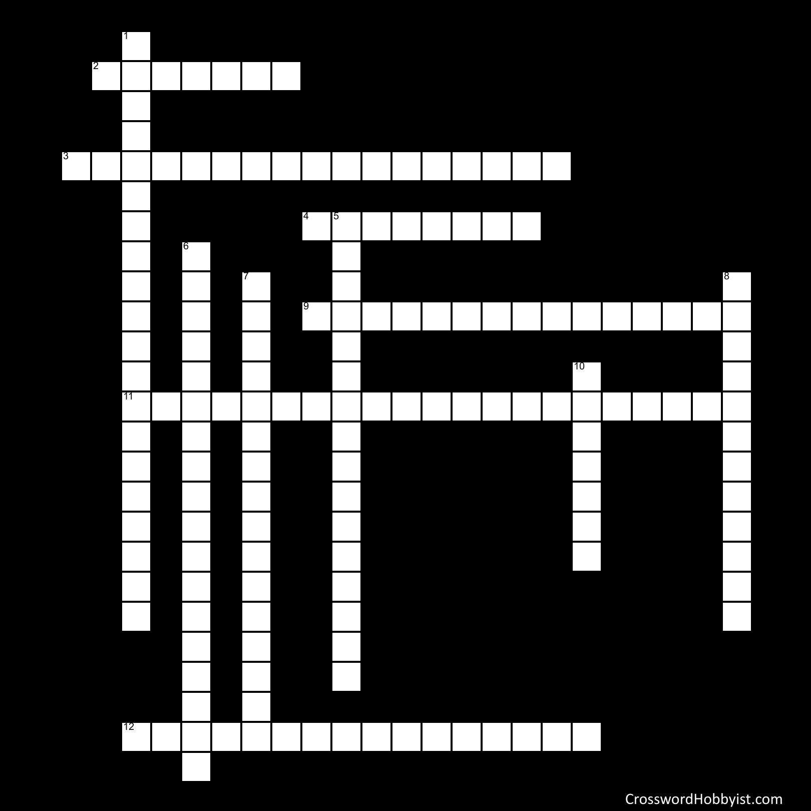 Sap Terminology - Crossword Puzzle