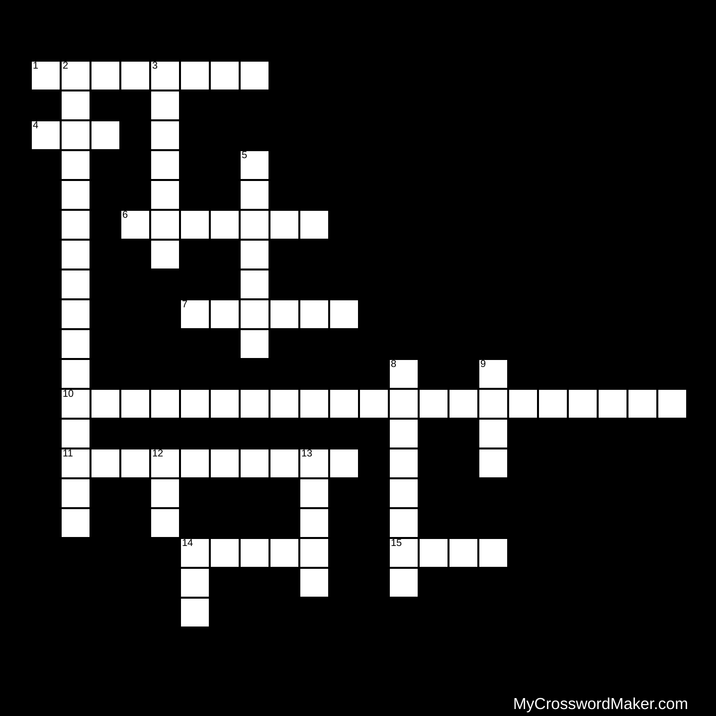 Science - Crossword Puzzle