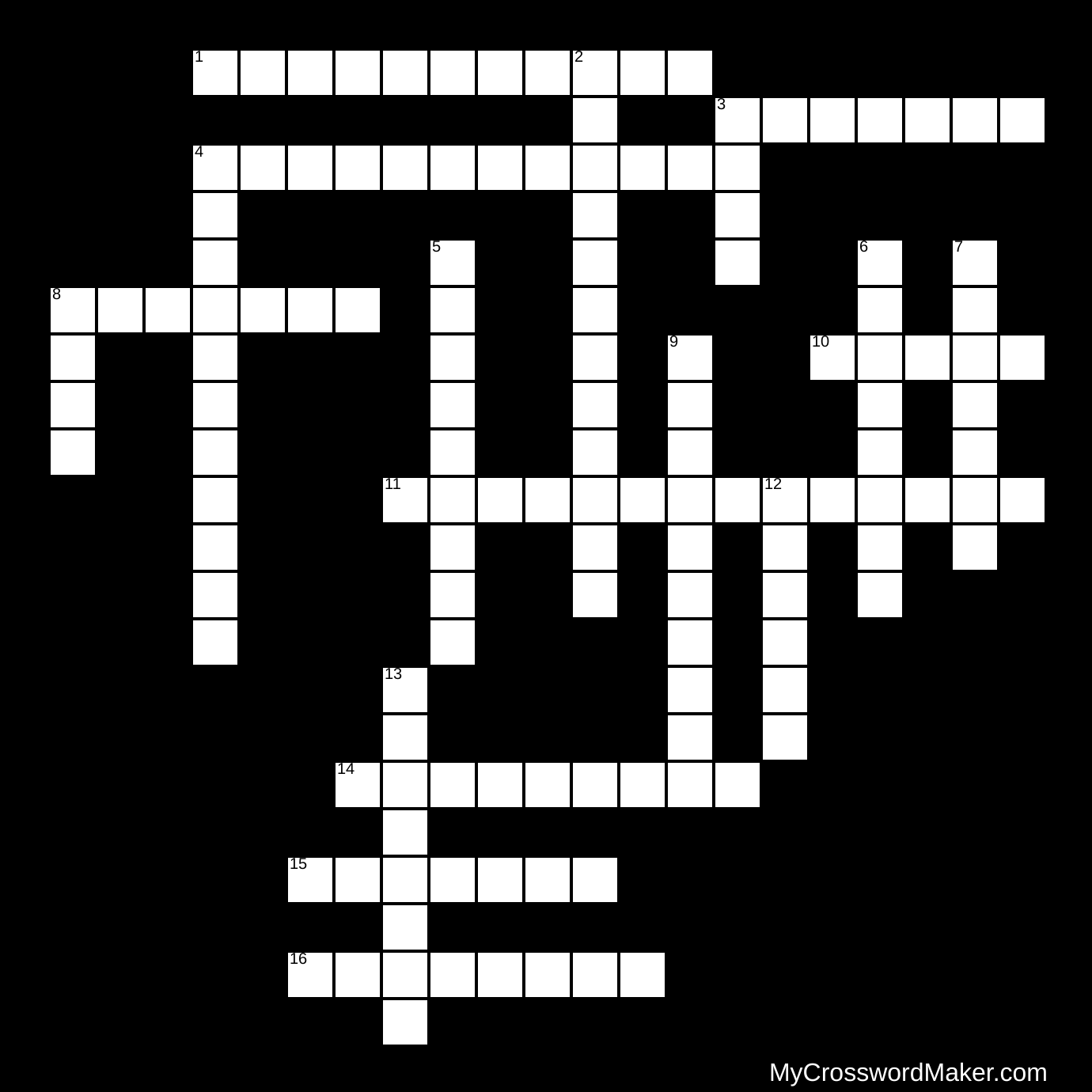 Science Extra Credit - Crossword Puzzle