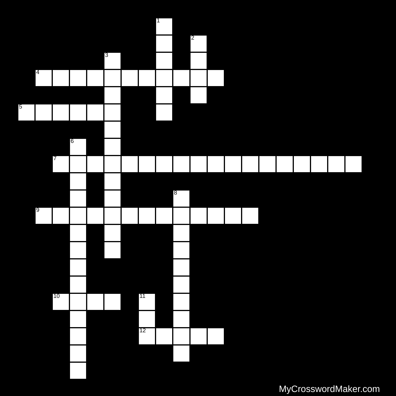 Science Vocabulary Unit 1 Water cycle & Phases of Matter - Crossword Puzzle