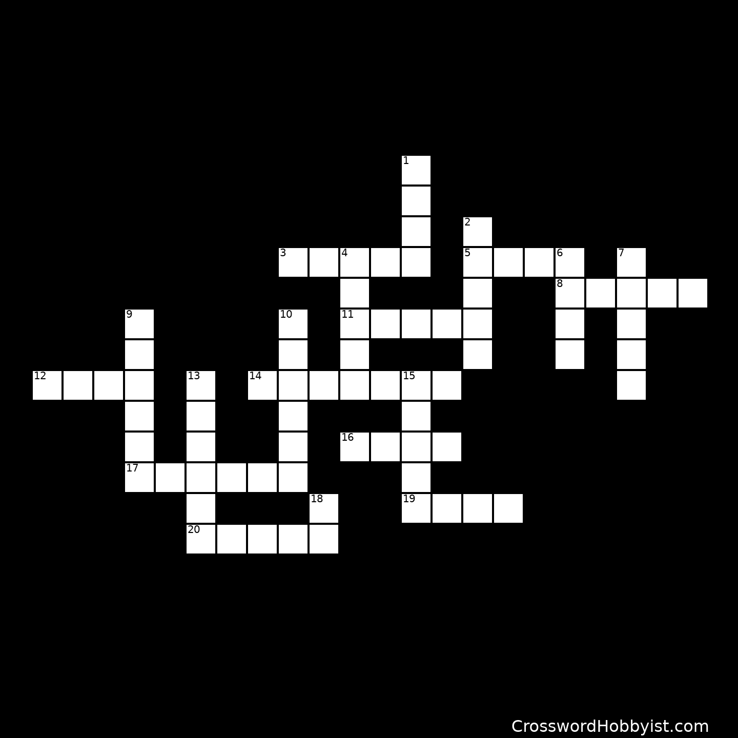 Simple Present Verbs - Crossword Puzzle