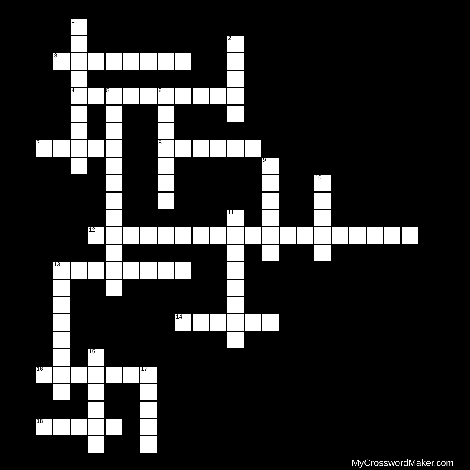 Slavery & Emancipation - Crossword Puzzle
