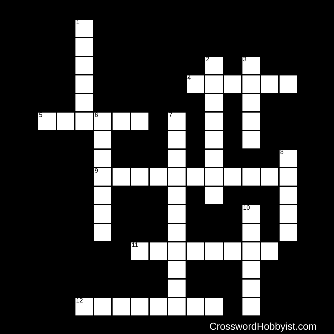 Snow Vocabulary - Crossword Puzzle