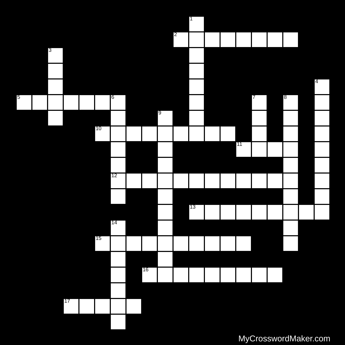 Social Studies - Crossword Puzzle