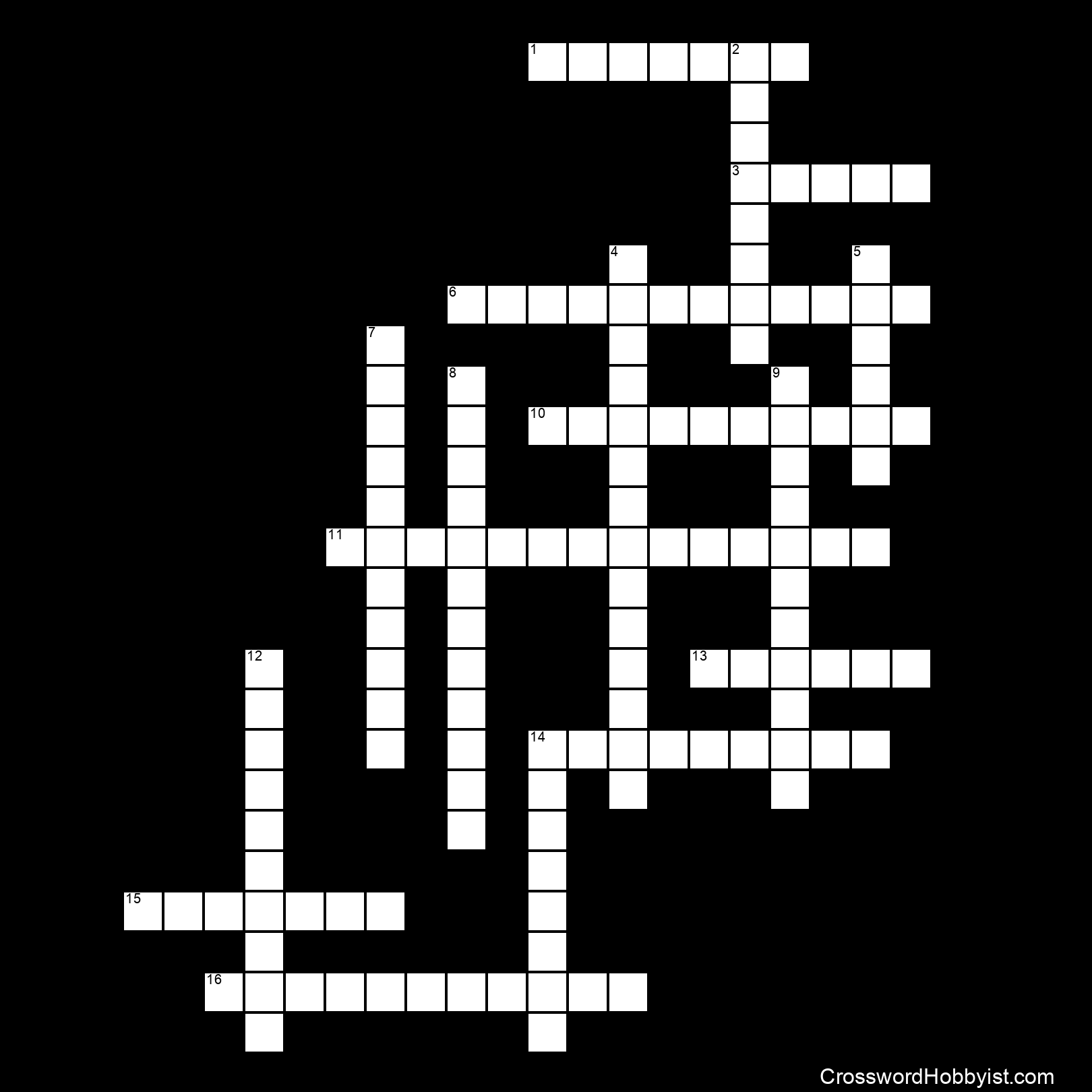 Solutions Vocabulary - Crossword Puzzle