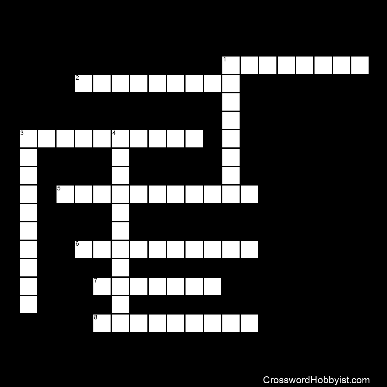Sort 27: Greek & Latin Elements (Sizes) - Crossword Puzzle
