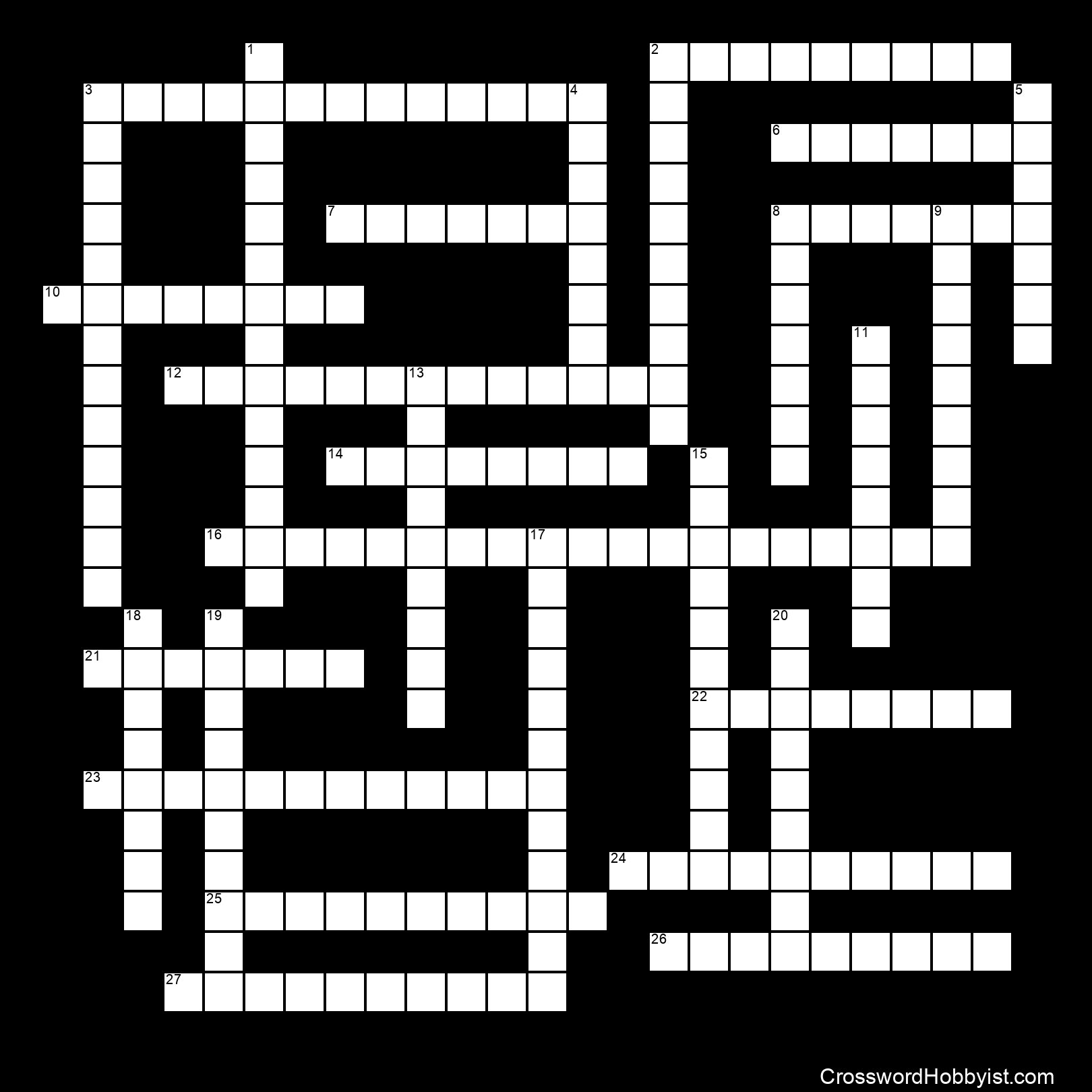 Spanish clothing - Crossword Puzzle
